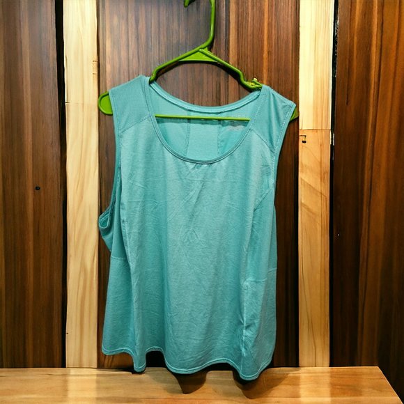tek gear | Tops | Tek Gear Dry Tek Teal Tank Top Womens 3xl | Poshmark